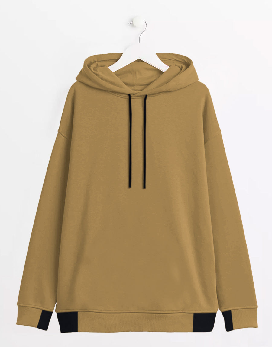 Men's Fleece Hoodie-Camel – ONIEO