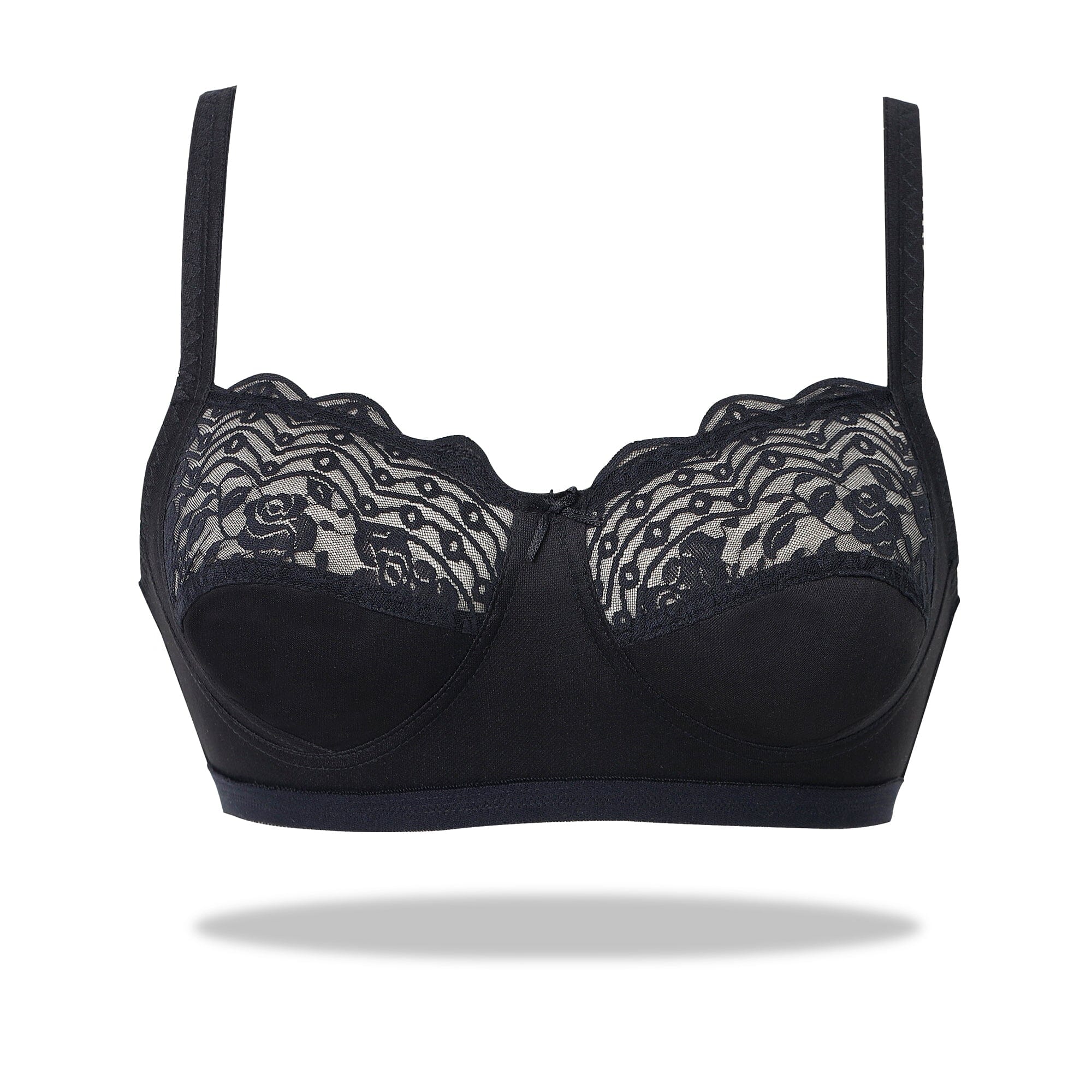 Soft Mesh Double Layered Sag Lift Non Padded Minimizer Bra – ONIEO